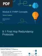 Module 9: FHRP Concepts: Instructor Materials | PDF | Router (Computing) | I Pv6