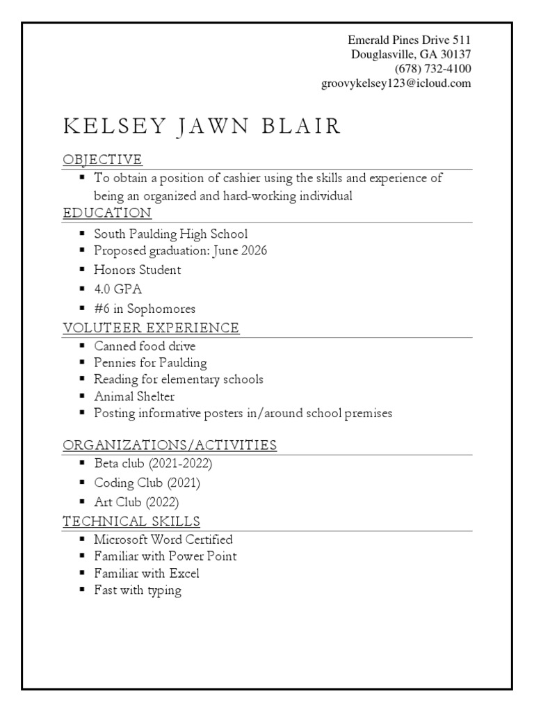 Resume 2023 KB | PDF