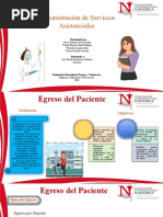 Egreso Del Paciente | PDF | Historial médico | Enfermería