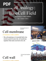 Cell and Football Stadium Analogies | PDF | Cell (Biology) | Cell Nucleus