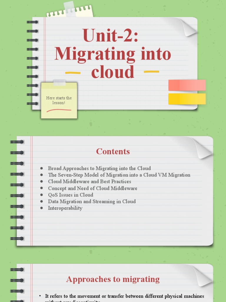 Unit 2 Part 2 Pdf Cloud Computing Quality Of Service