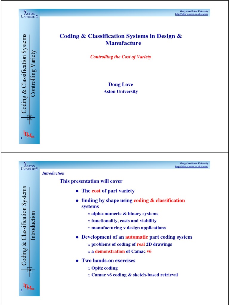 Coding And Classification Systems Pdf