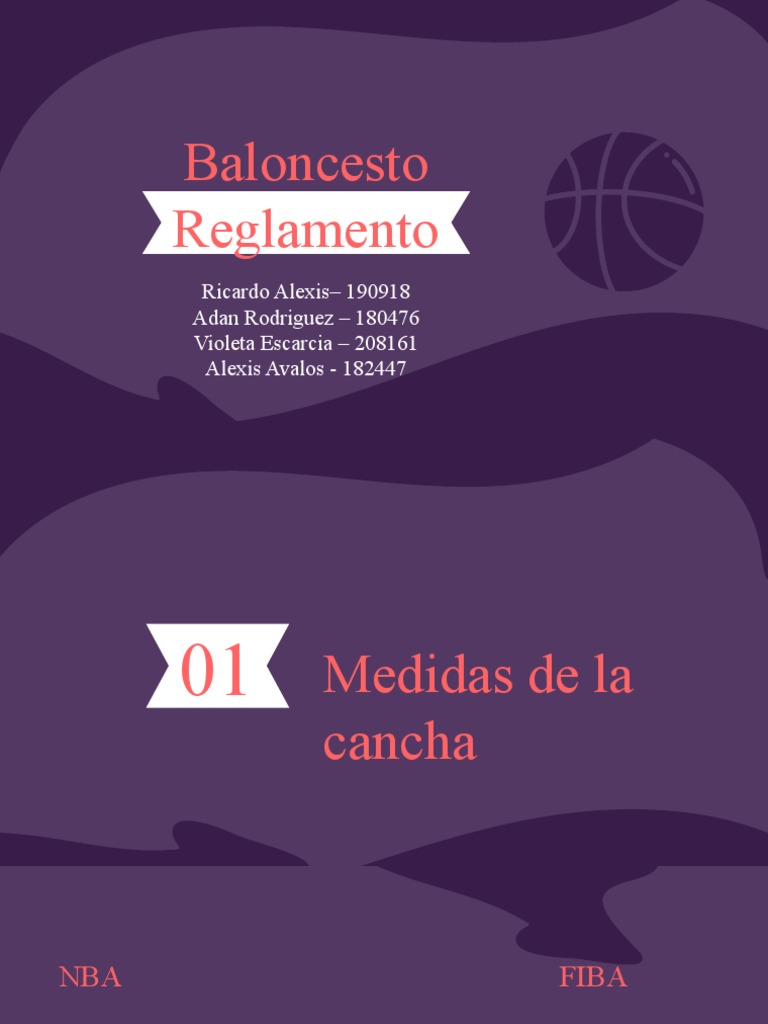 Reglamento Baloncesto NBA Vs FIBA | PDF