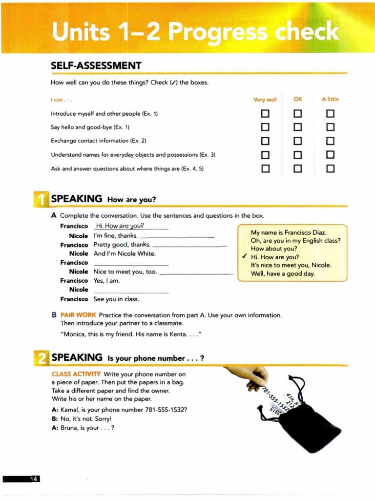 English Speaking Self-Assessment Guide | PDF | Career & Growth ...