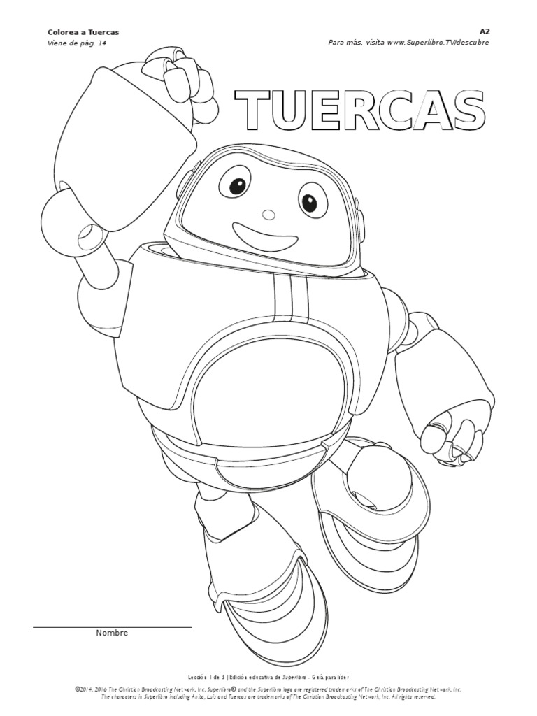 Colorea A Tuercas | PDF