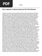 Pans Labyrinth Sequence Analysis | PDF