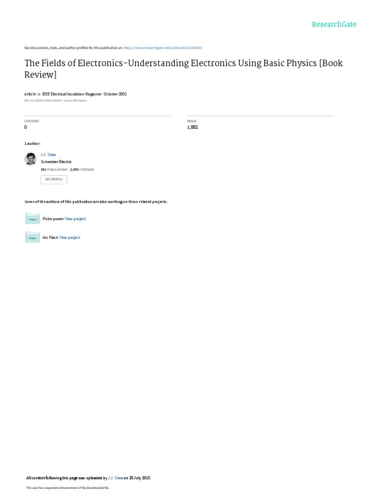 The - Fields - of - Electronics-Understanding - Electronic Basics and Advanced | PDF ...