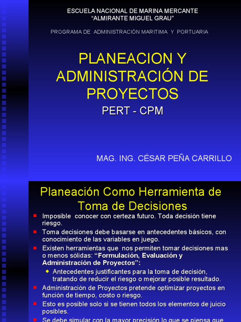 Io Grafo Pert CPM | Descargar gratis PDF | Gestión de proyectos | Teoría de sistemas