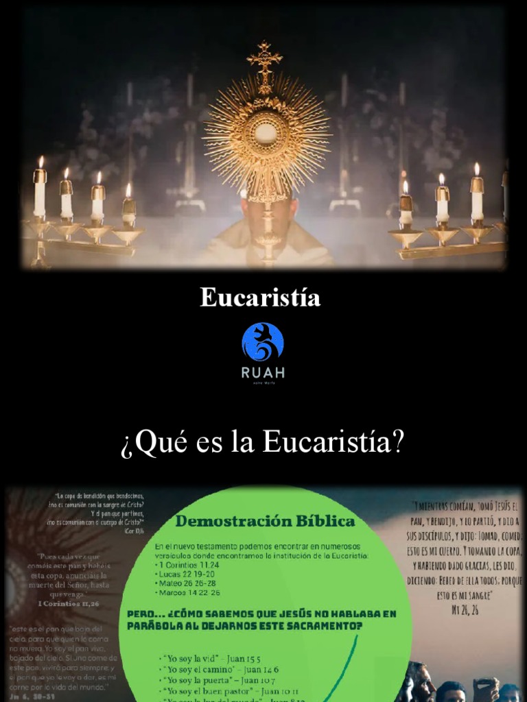 Epíclesis y Transubstanciación en la Eucaristía | PDF | Religión y ...