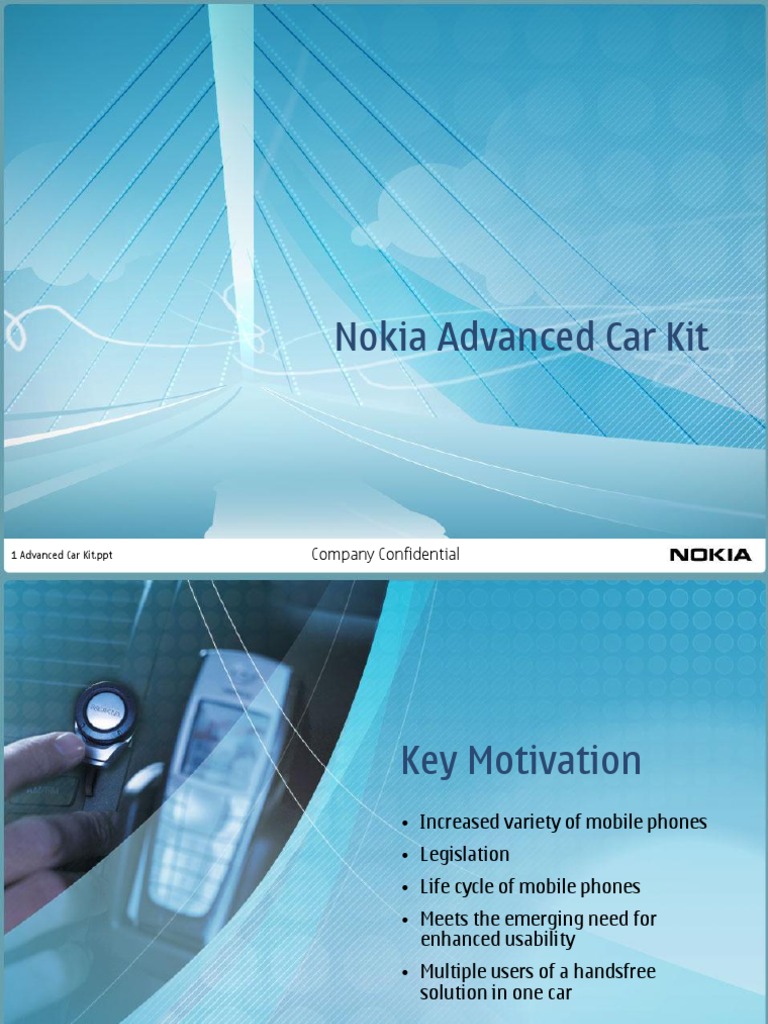 Nokia CK-7W Presentation | PDF | Bluetooth | Motorola