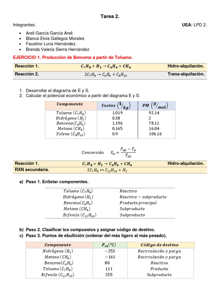 Tarea 2. LPD2 - 2 | PDF | Química Orgánica | Química