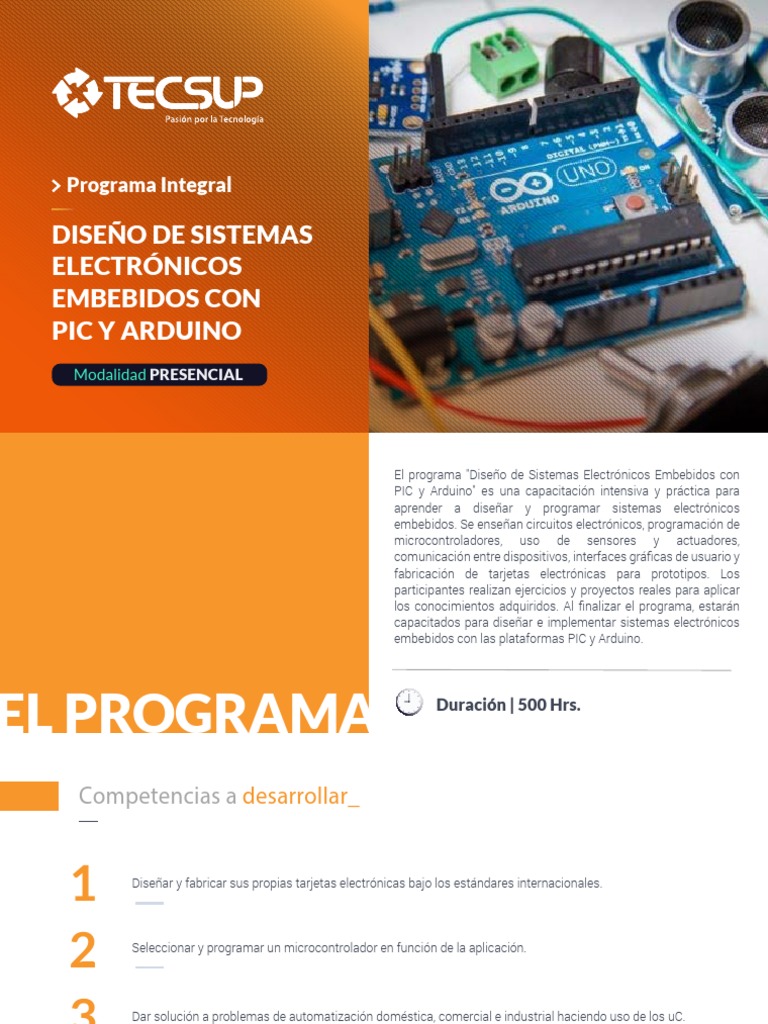 Pi - Semi - Arq - Diseño de Sistemas Electrónicos Embebidos Con Pic y Arduino | PDF ...