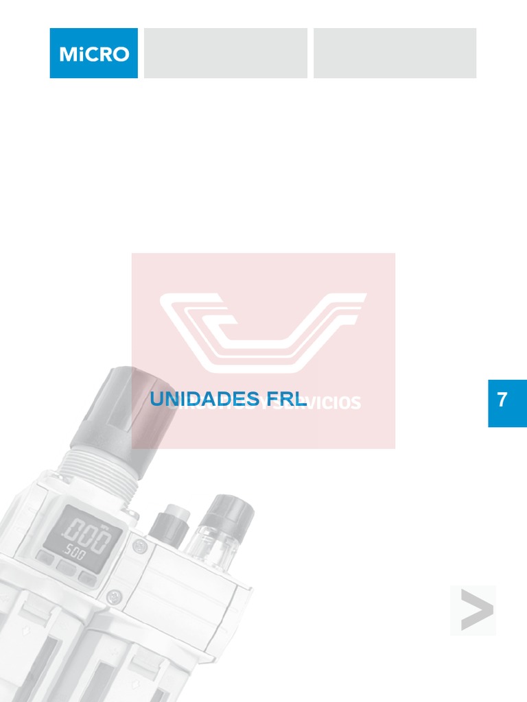 Unidad FRL | PDF | Presión | Tornillo