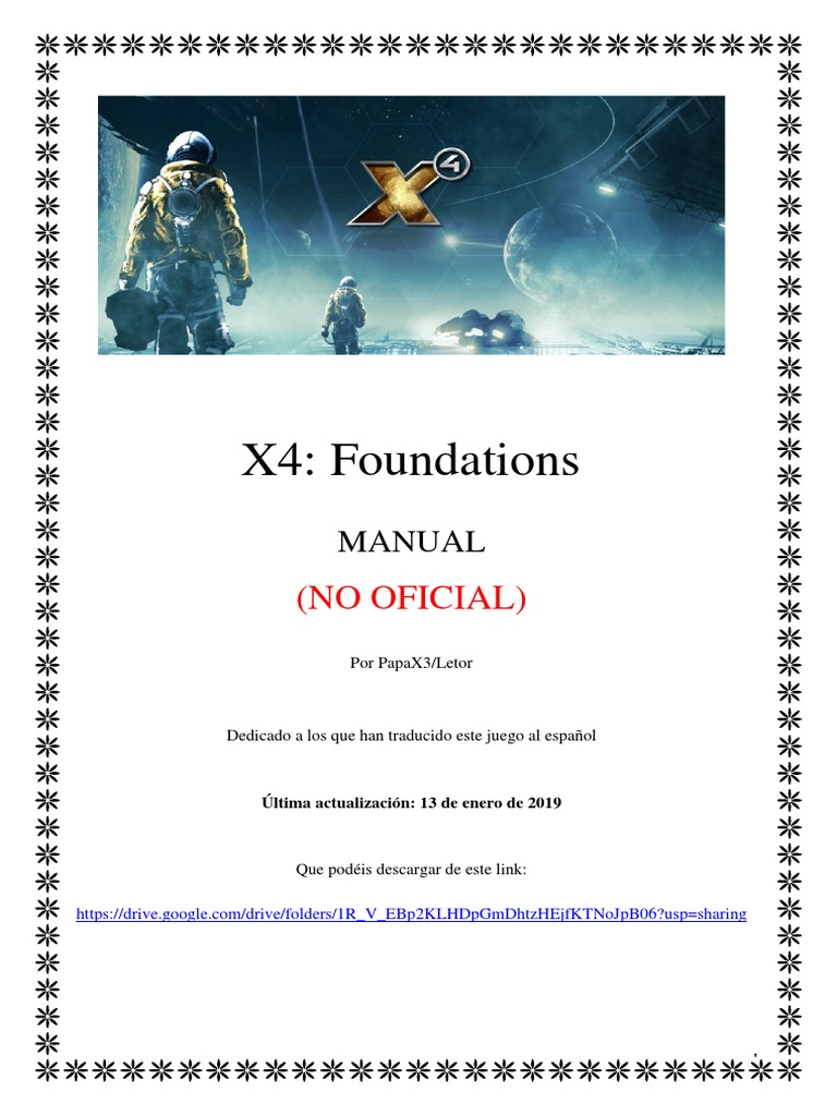 Manual de X4 Español | PDF