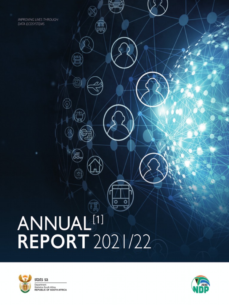 Stats SA Annual Report Book 1 | PDF | Census | Statistics