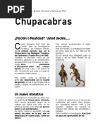 La Leyenda Del Chupacabras | PDF