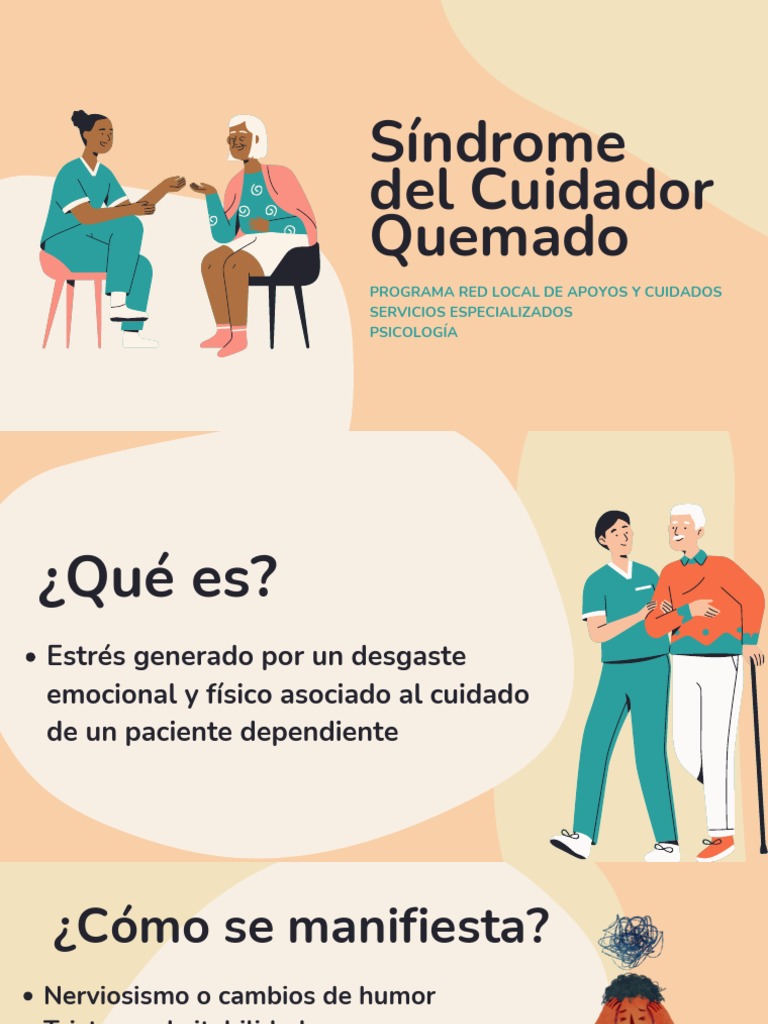 SÍNDROME del cuidador quemado | PDF
