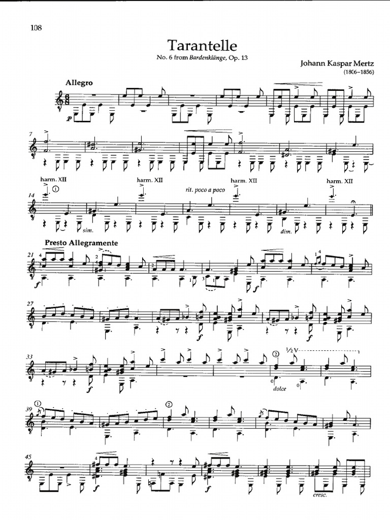 Mertz_Tarantella | PDF