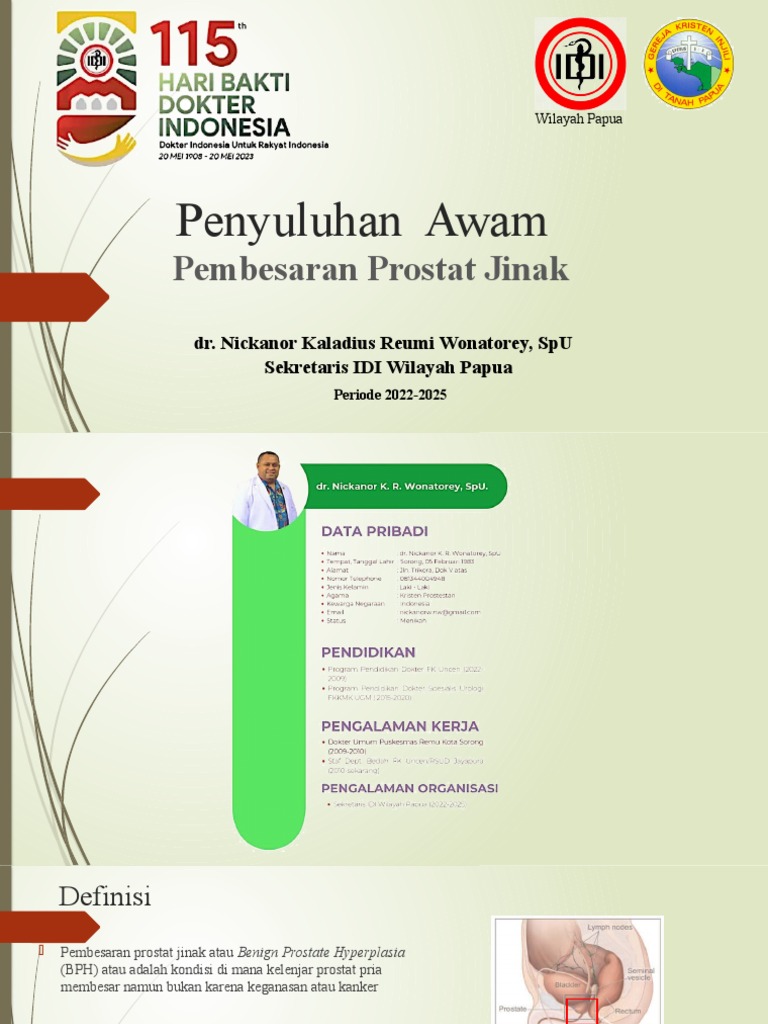 Seminar Awam Pembesaran Prostat Jinak1 | PDF