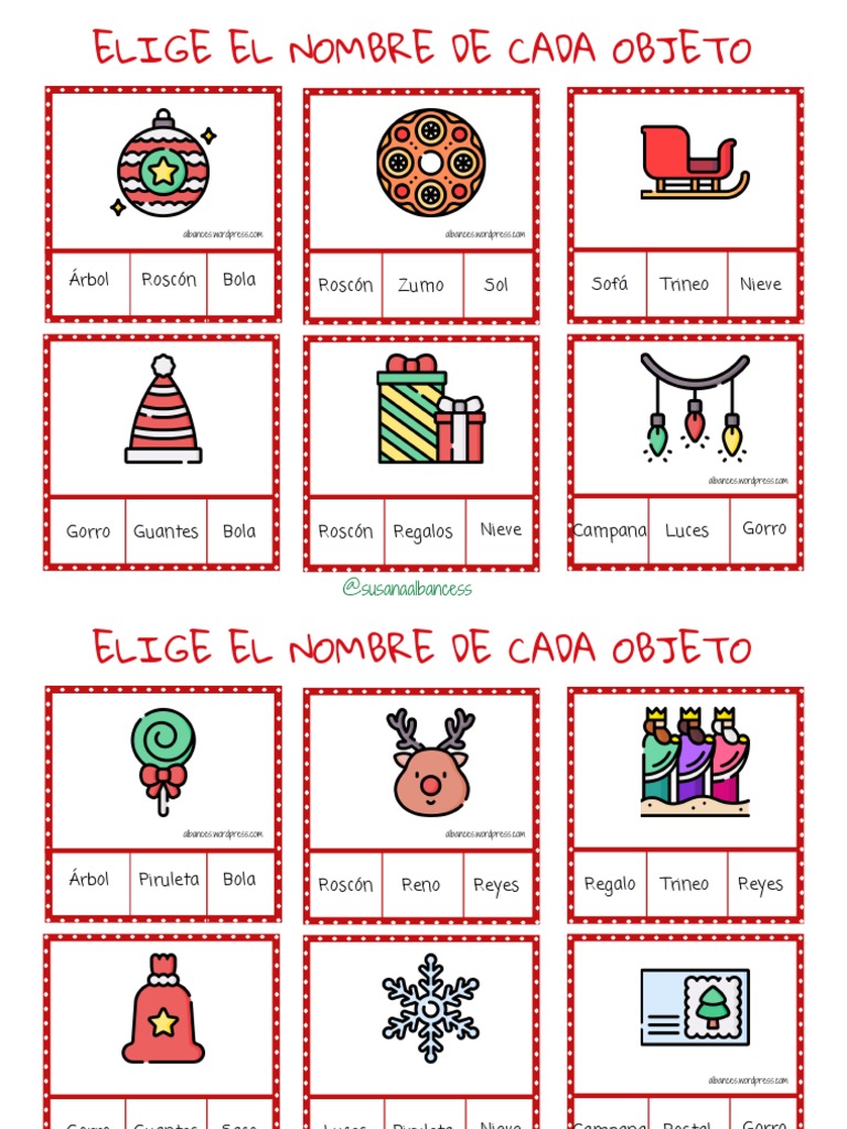 lectoescritura-navidad | PDF