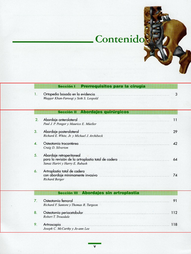 Cadera Master en Cirugía, BARRACK | PDF