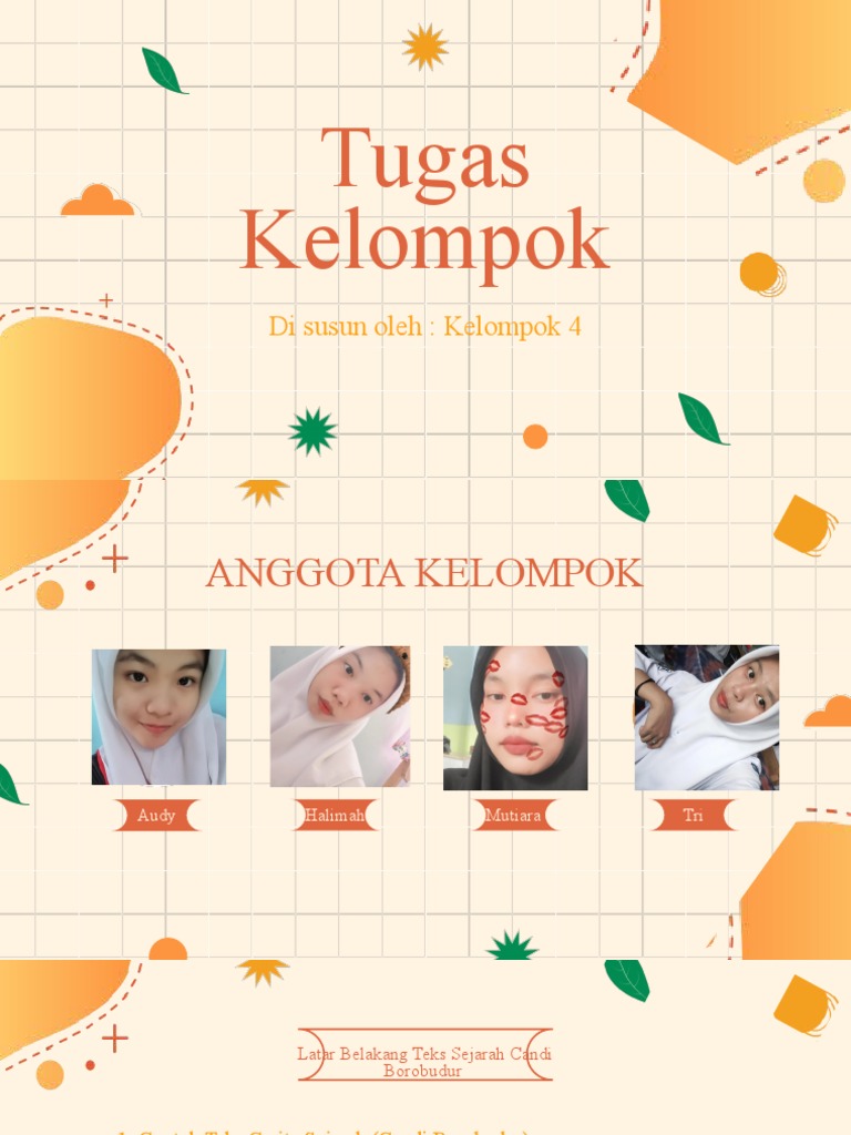 Tugas Kelompok: Di Susun Oleh: Kelompok 4 | PDF | Seni