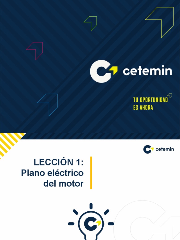 Leccion 1 Esquema Electrico de Motor 1 | PDF | Conector eléctrico | Electrónica