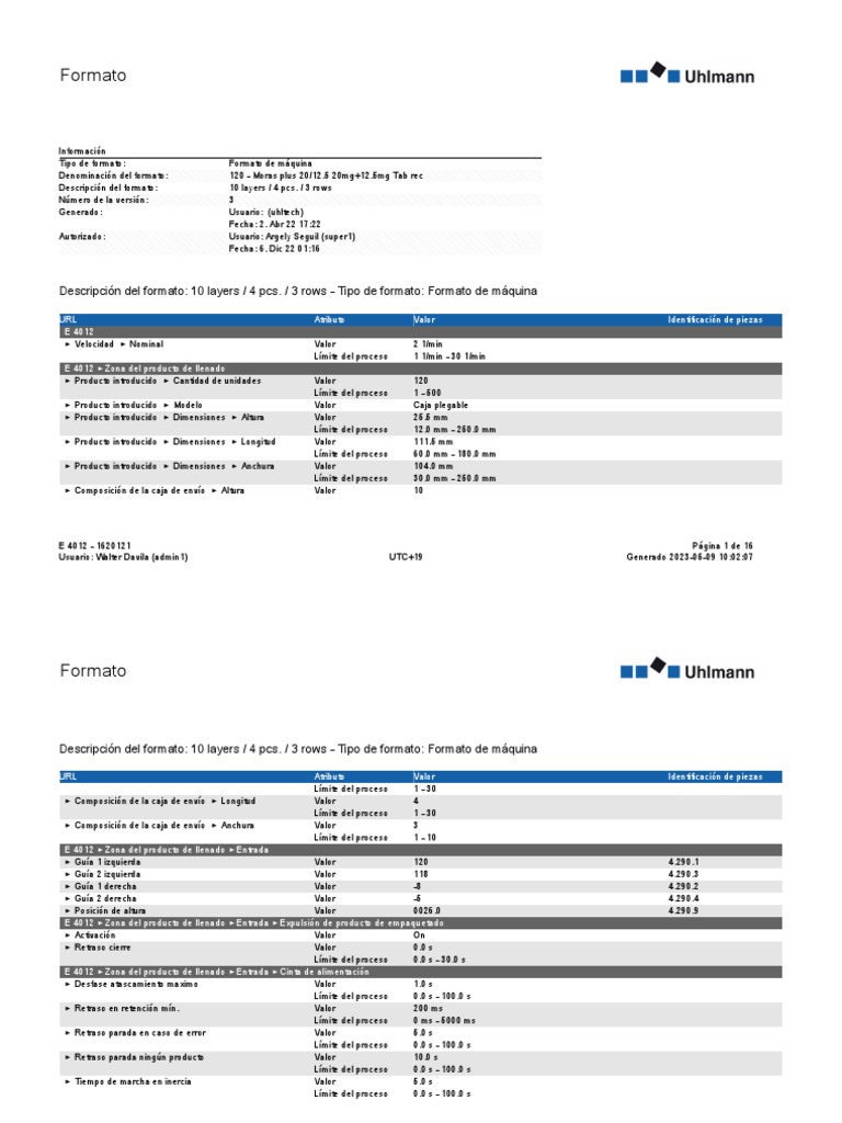 FormatDeviceMachine 120 - Moras Plus 20 12.5 20mg+12.5mg Tab Rec Rev3 (2023-05-09) (10-02-07) ES ...