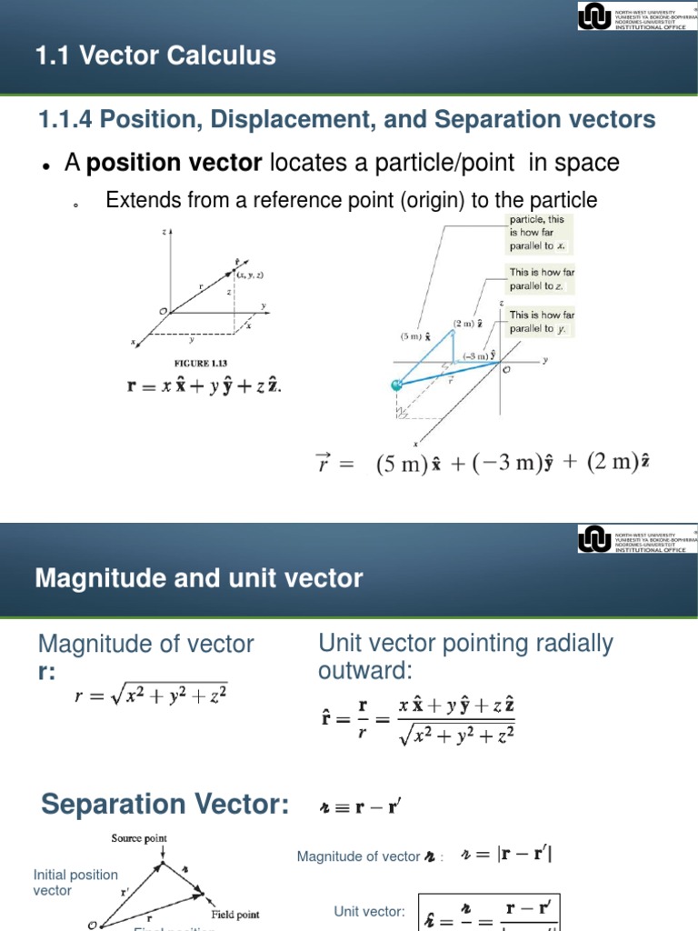 Lecture Lu1 Part1 Vector Theory Pdf 6962