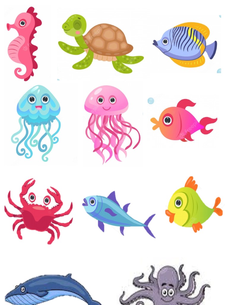 Animales Del Mar | PDF