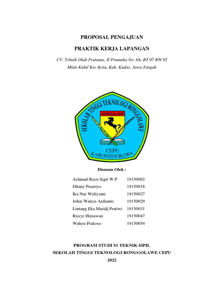 PROPOSAL_PENGAJUAN_PKL | PDF