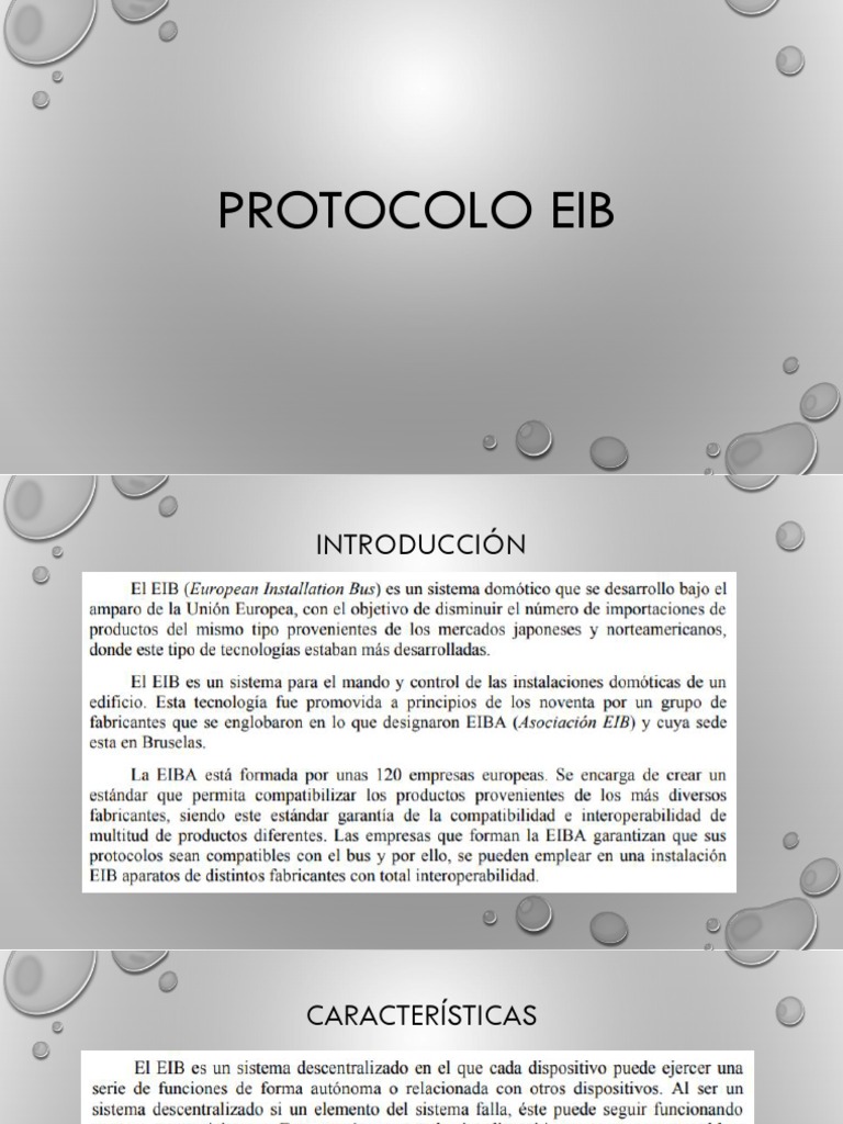 Protocolo EIB | PDF