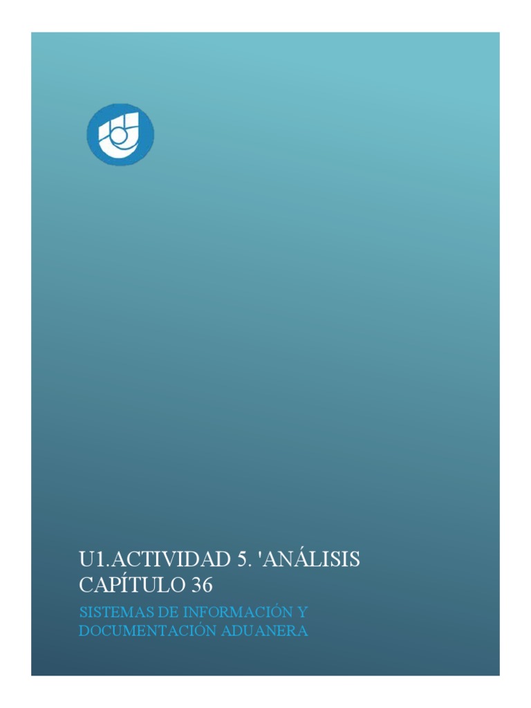 Lopez Rendon Christian Miguel - U1A5 - Análisis Capítulo 36 | PDF
