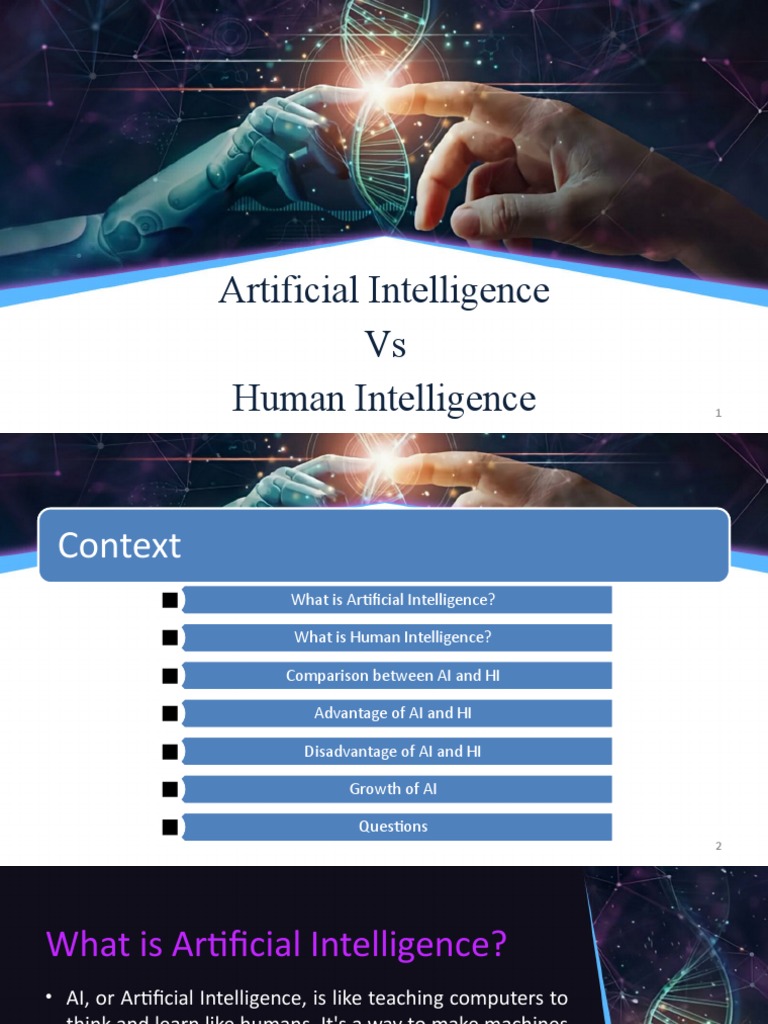 Ai VS Hi | PDF | Intelligence (AI) & Semantics | Artificial Intelligence