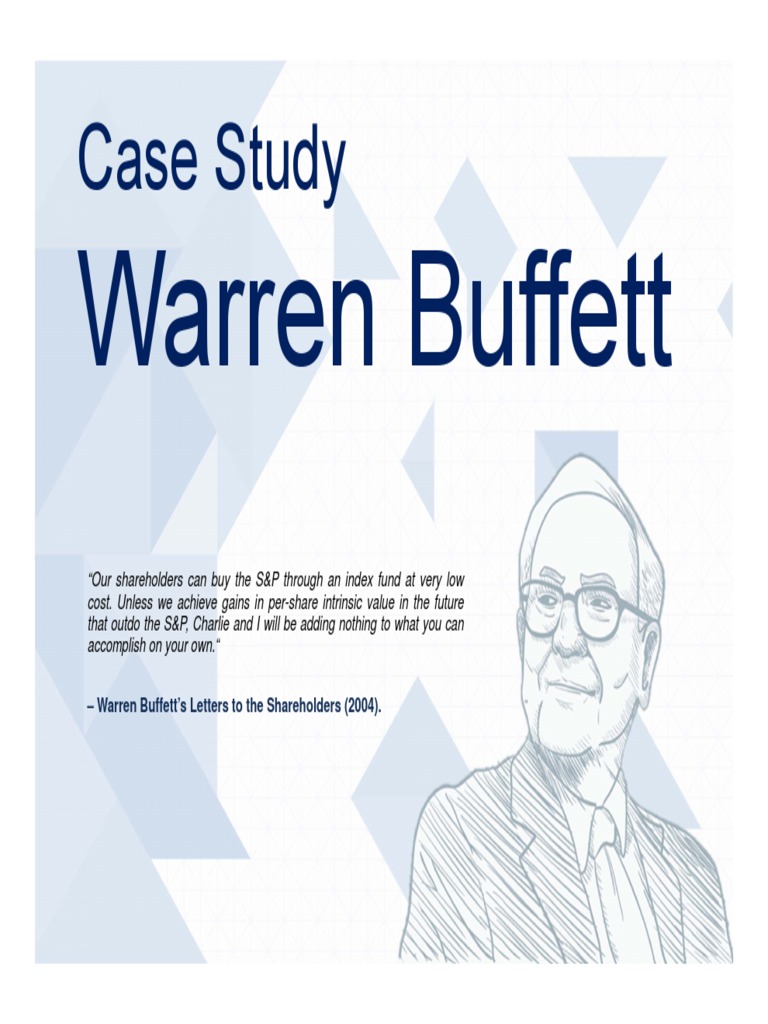 Slides - Warren Buffett | PDF