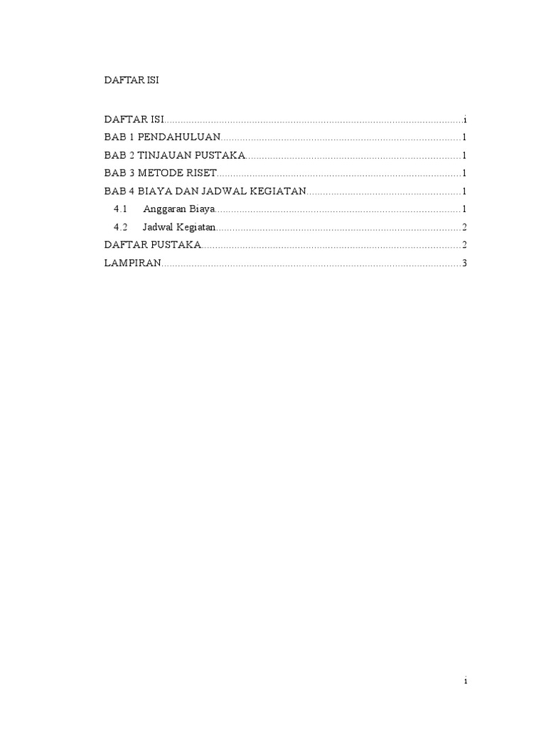 Template Proposal PKM-KI | PDF