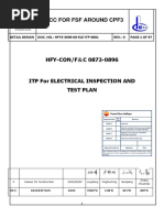 Inspection and Test Plan (Itp) For Electrical | PDF | Specification ...