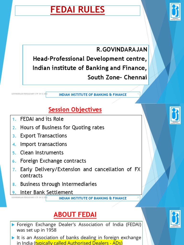 FEDAI Rules | PDF | Credit Card | Swap (Finance)
