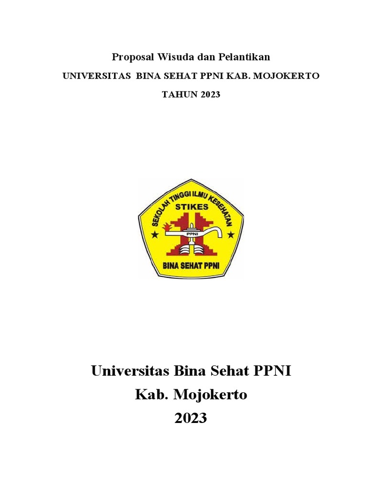 Proposal Pelaksanaan Wisuda 2022 | PDF