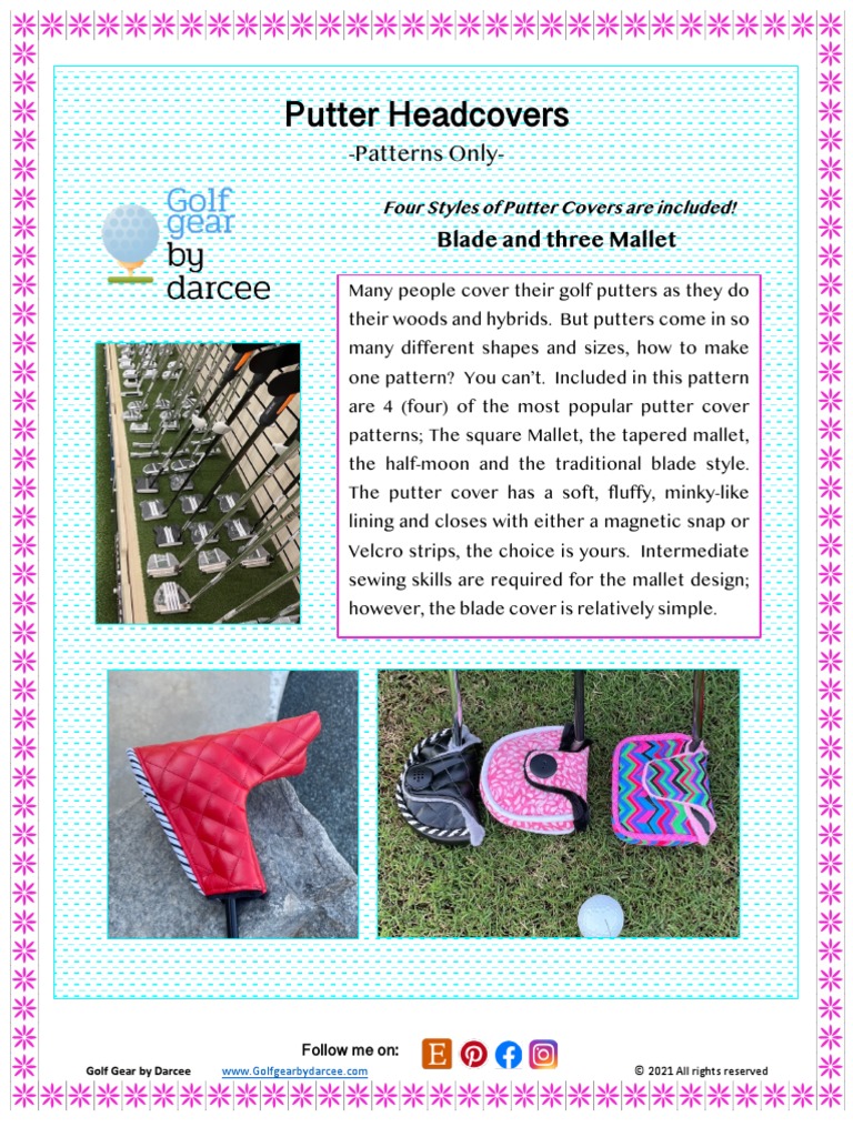 Putter Cover Complete 2021 | PDF