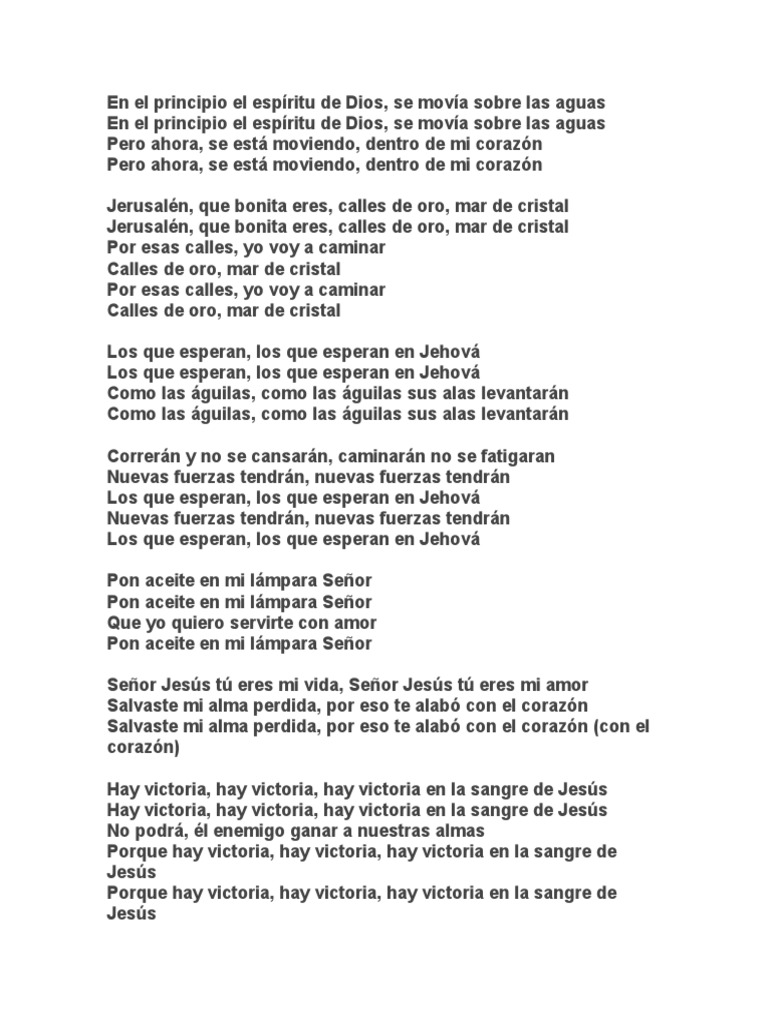 Coros Mi Menor | PDF | Religión y espiritualidad