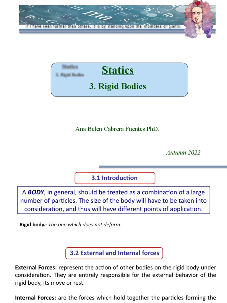 III Rigid Bodies | PDF | Euclidean Vector | Force