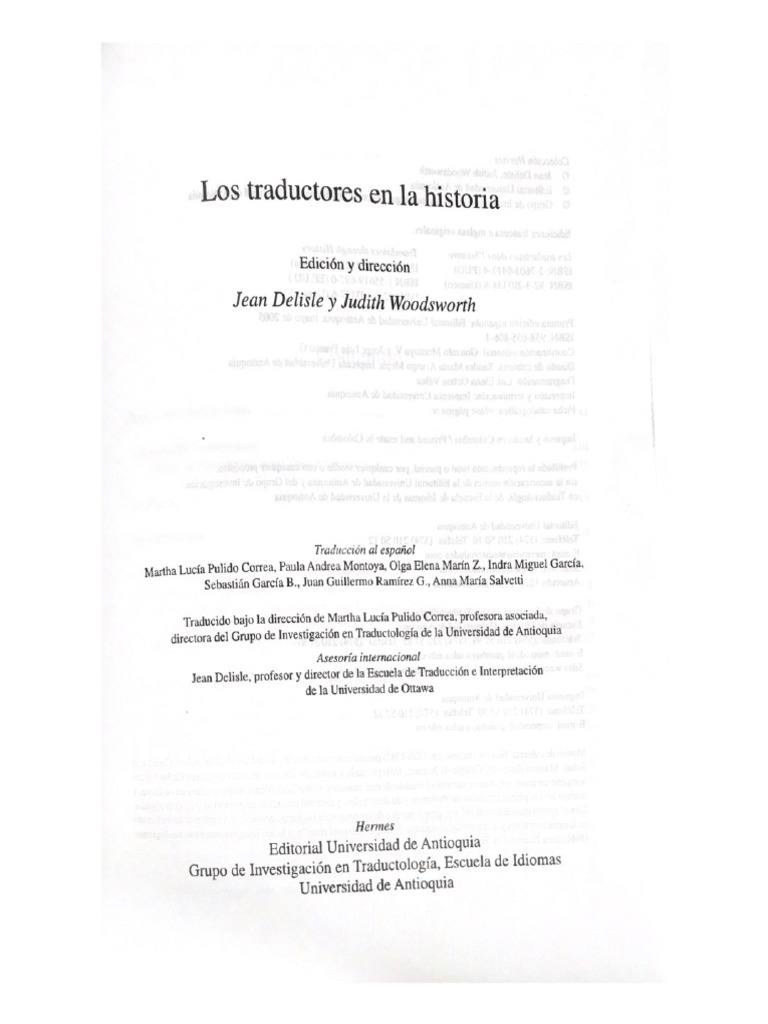 Delisle, Jean y Woodsworth, J. | PDF