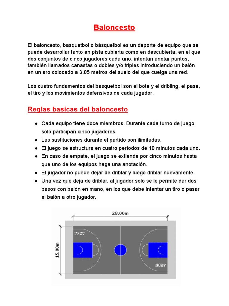 Basquet | PDF