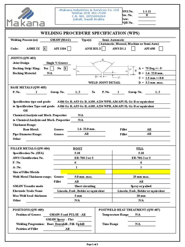 Wps Mig PDF Free | PDF | Materials Science | Electrical Engineering