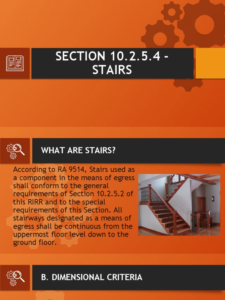 Section 10.2.5.4 - Stairs | PDF