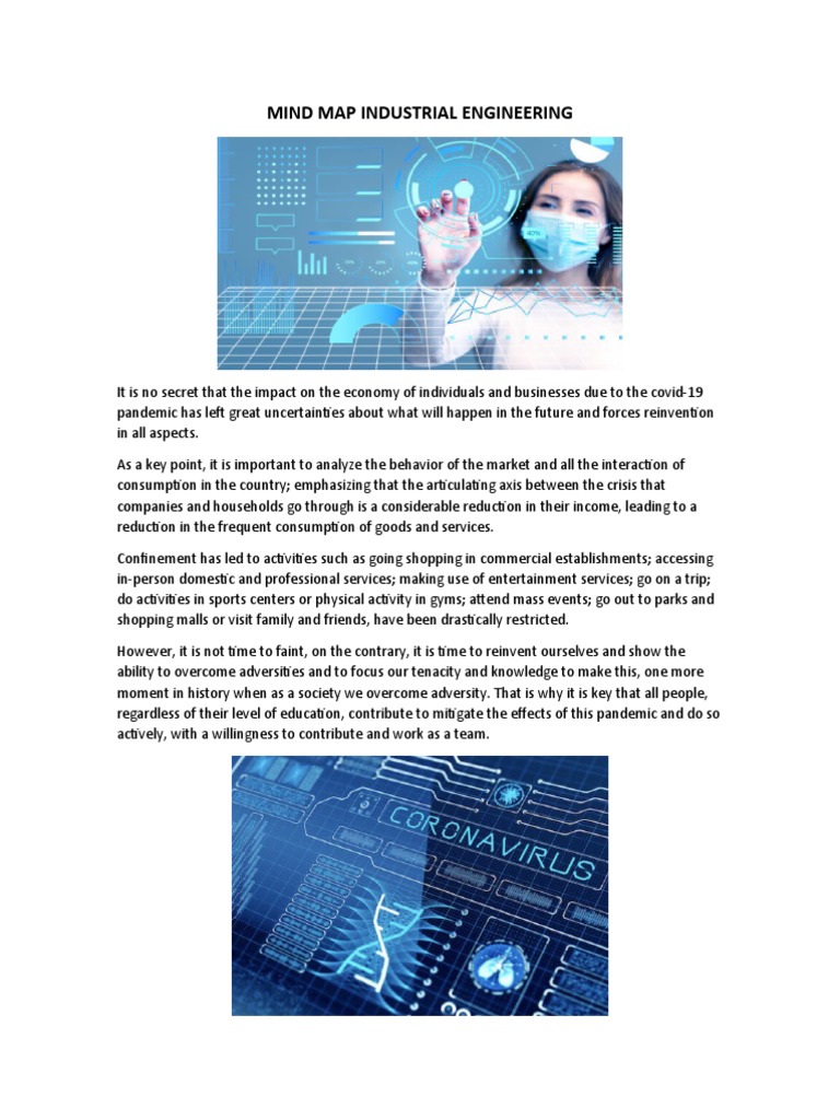 Mind Map Industrial Engineering | PDF