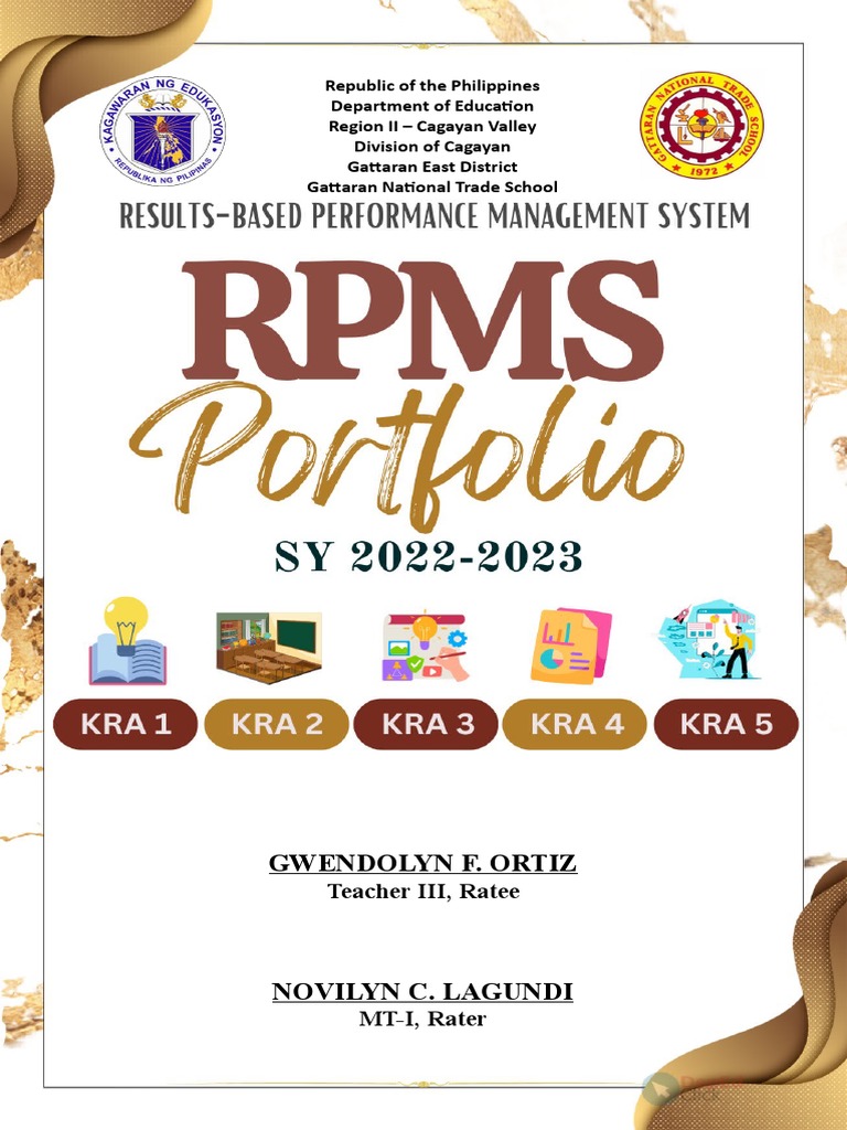 E Rpms Portfolio Design 9 Depedclick | Download Free PDF | Learning ...
