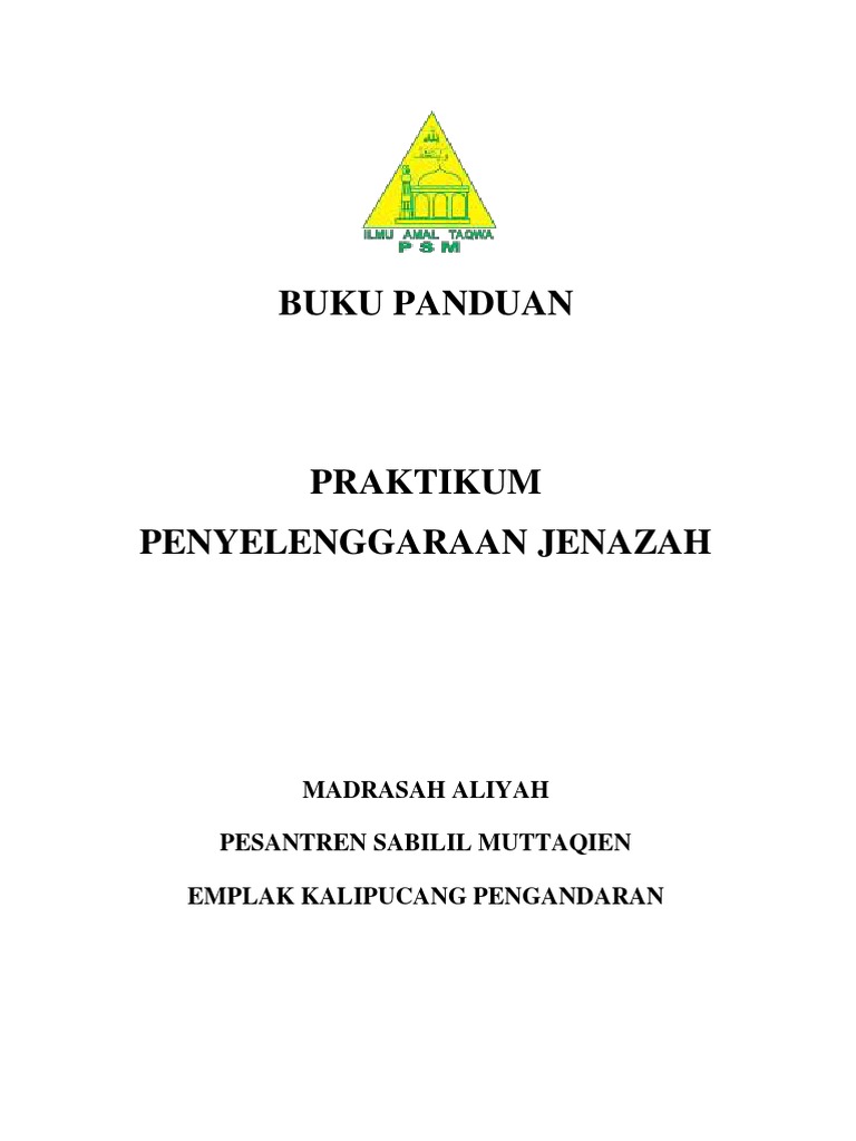 Pedoman Praktikum Pengurusan Jenazah Share | PDF