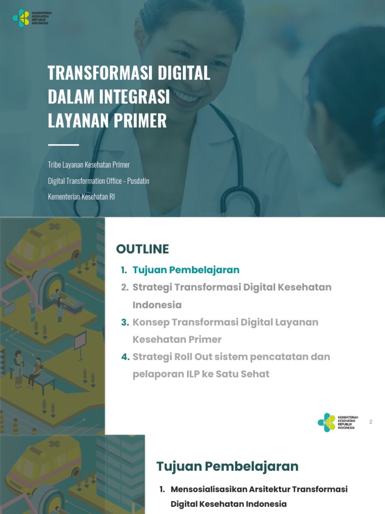 Arsitektur Digital Integrasi Layanan Primer (ILP) | PDF